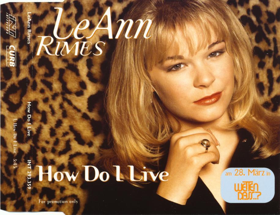Leann Rimes How do i live (Vinyl Records, LP, CD) on CDandLP