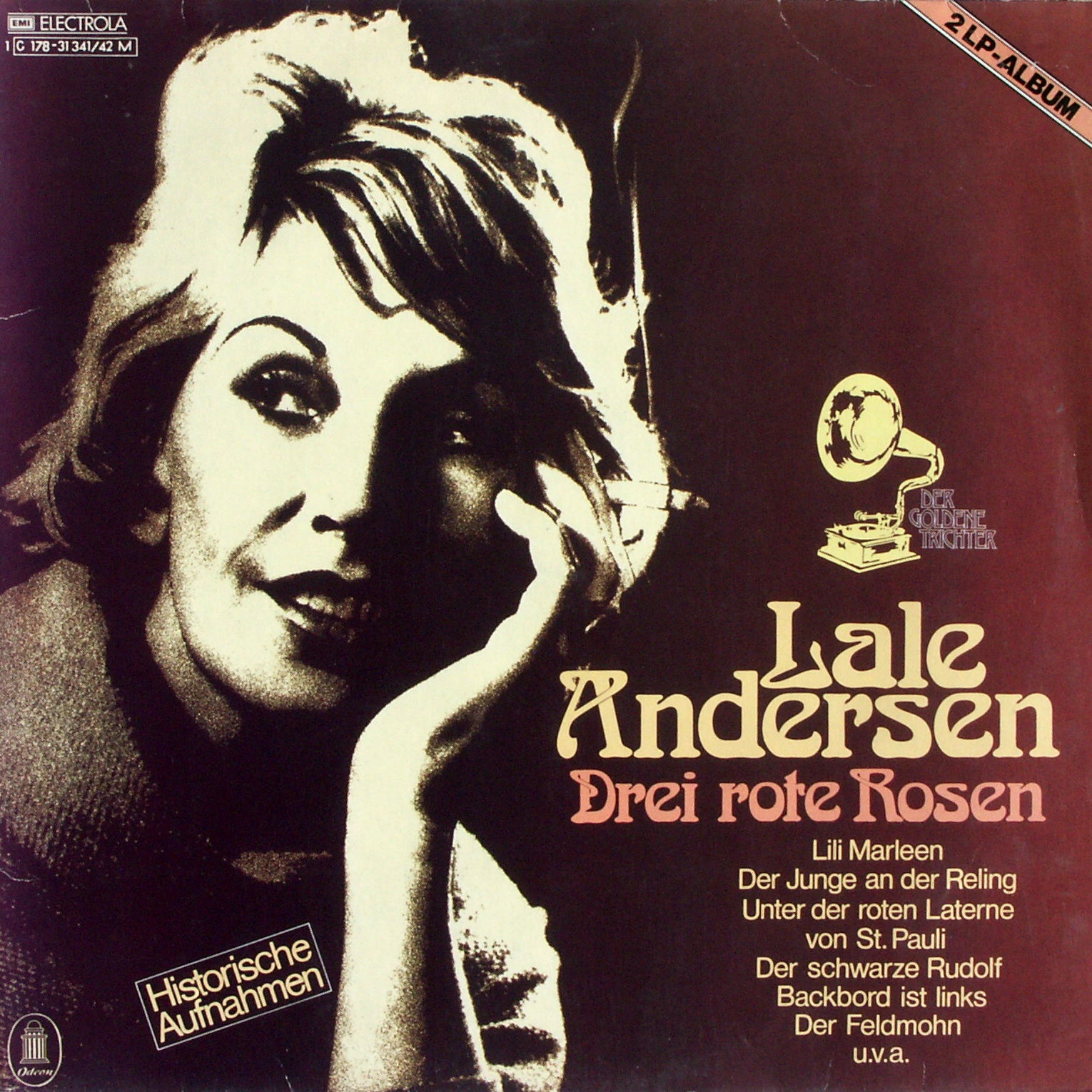 Lale Andersen, 504 Schallplatten und CD auf CDandLP